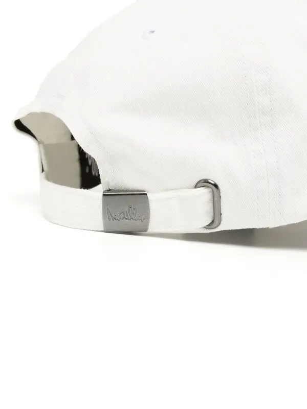 HACULLA. Glitched Saw Baseball Cap - White