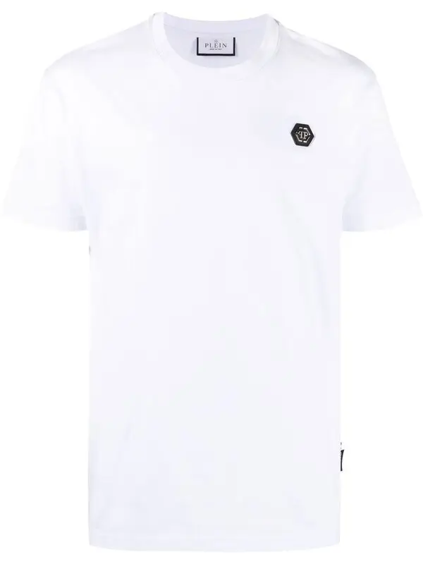 Philipp Plein Logo-patch T-shirt - White