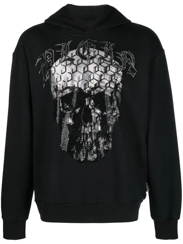 Philipp Plein Graphic-print Pullover Hoodie