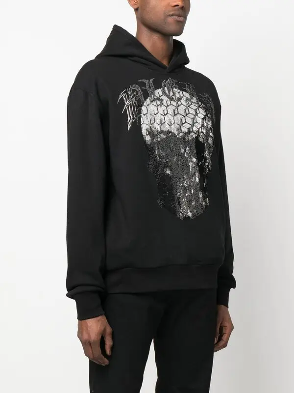Philipp Plein Graphic-print Pullover Hoodie