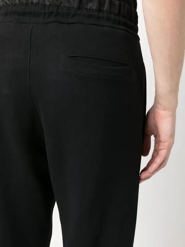 Philipp Plein Logo-patch Drawstring Track Pants - Black