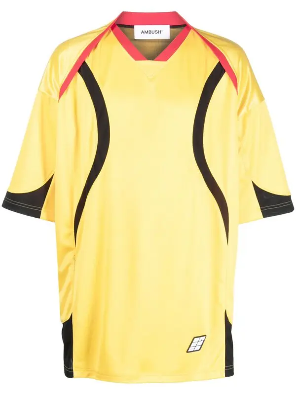 AMBUSH Short Sleeves Football T-shirt - Yellow