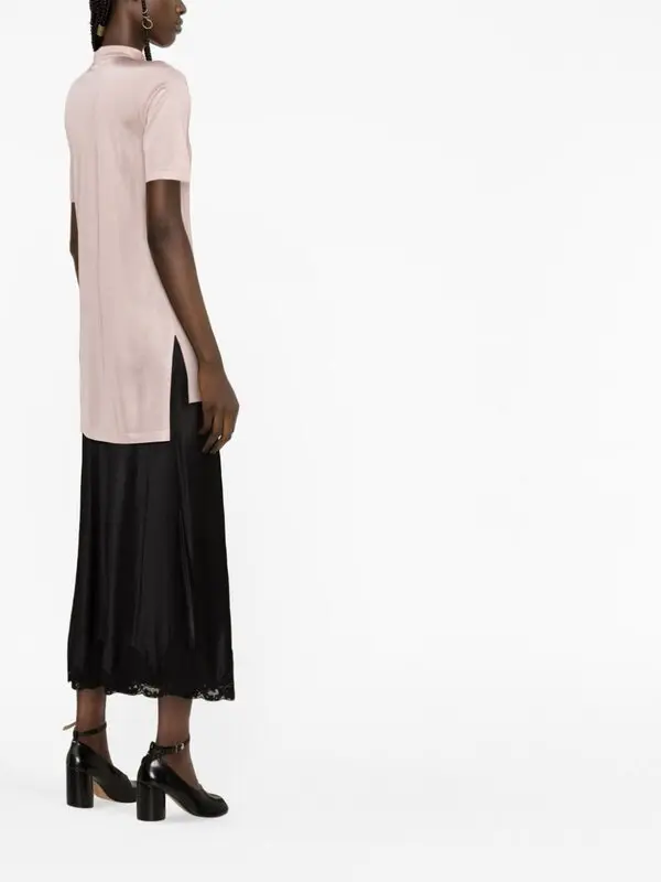MAISON MARGIELA Short-sleeve Half-zip Top