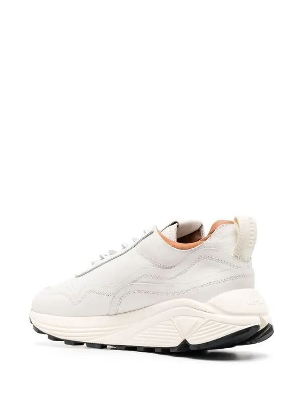 BUTTERO® Piping-detail Low-top Sneakers - White