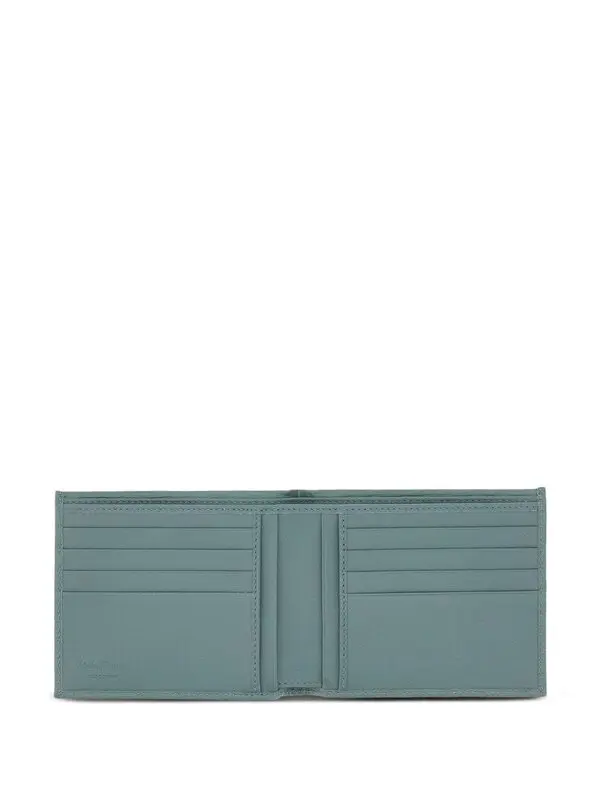 FERRAGAMO Gancini Bi-fold Wallet - Grey