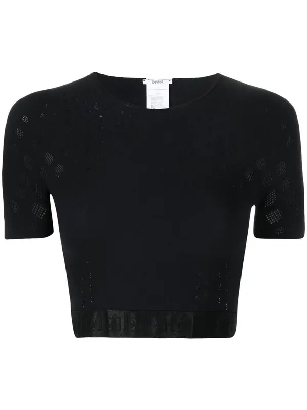 Wolford Semi-sheer Cropped Top