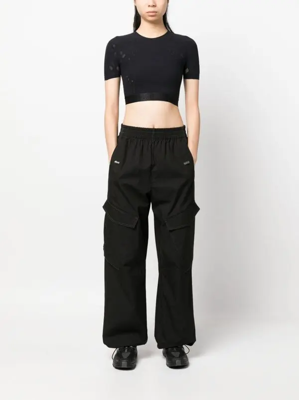 Wolford Semi-sheer Cropped Top