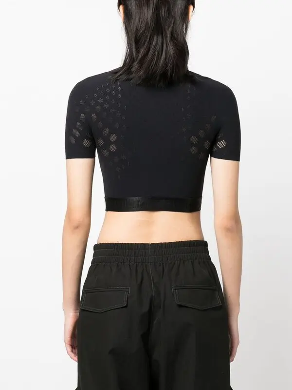 Wolford Semi-sheer Cropped Top