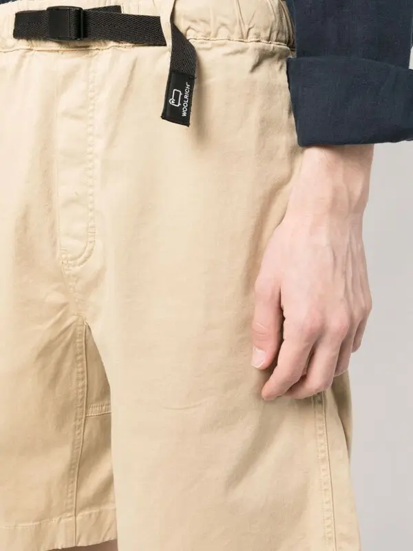 Woolrich Waist-strap Shorts - Neutrals