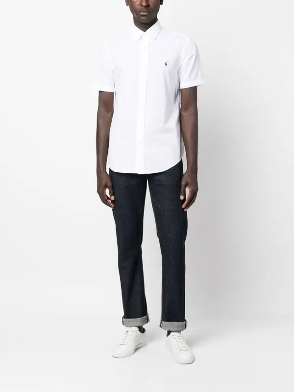 Polo Ralph Lauren Short-sleeve Cotton Shirt - White