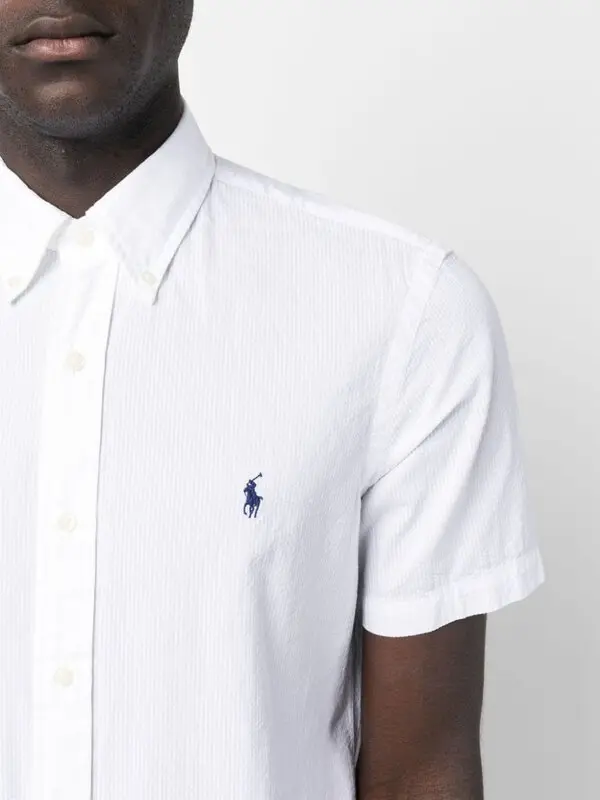 Polo Ralph Lauren Short-sleeve Cotton Shirt - White