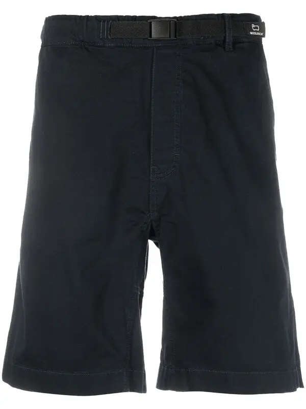 Woolrich Waist-strap Shorts - Blue