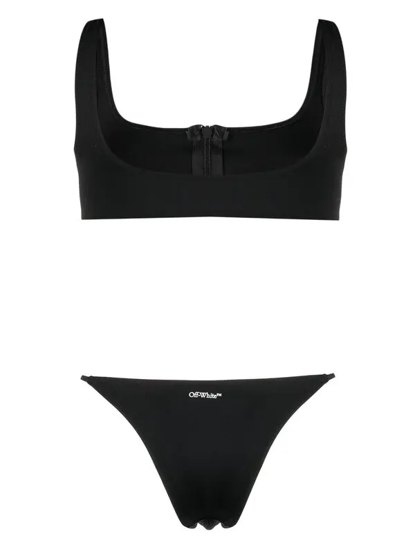 Off-White Logo-print Bikini