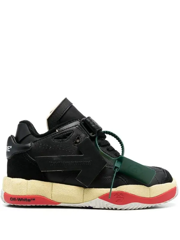 Off-White Puzzle Couture Low-top Sneakers - Black