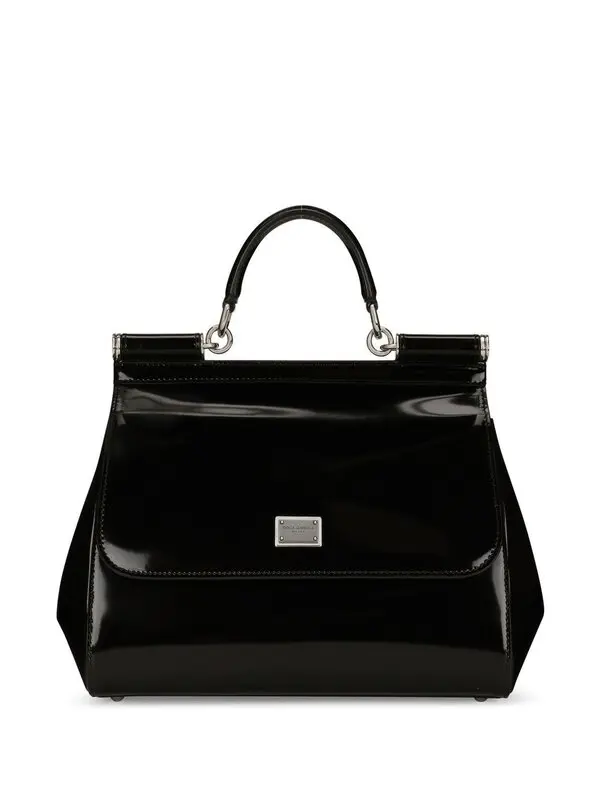Dolce & Gabbana Large Sicily Top-handle Bag - Black