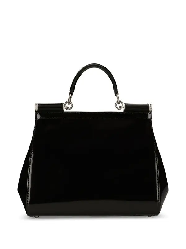 Dolce & Gabbana Large Sicily Top-handle Bag - Black
