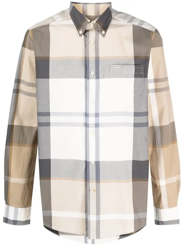 Barbour Long-sleeve Plaid Cotton Shirt