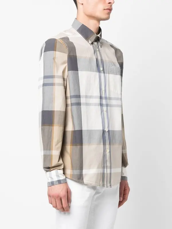 Barbour Long-sleeve Plaid Cotton Shirt