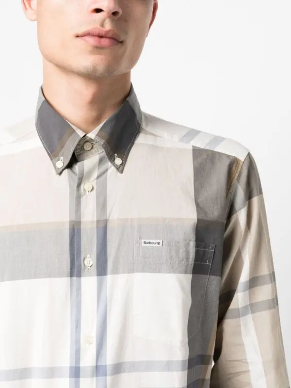 Barbour Long-sleeve Plaid Cotton Shirt