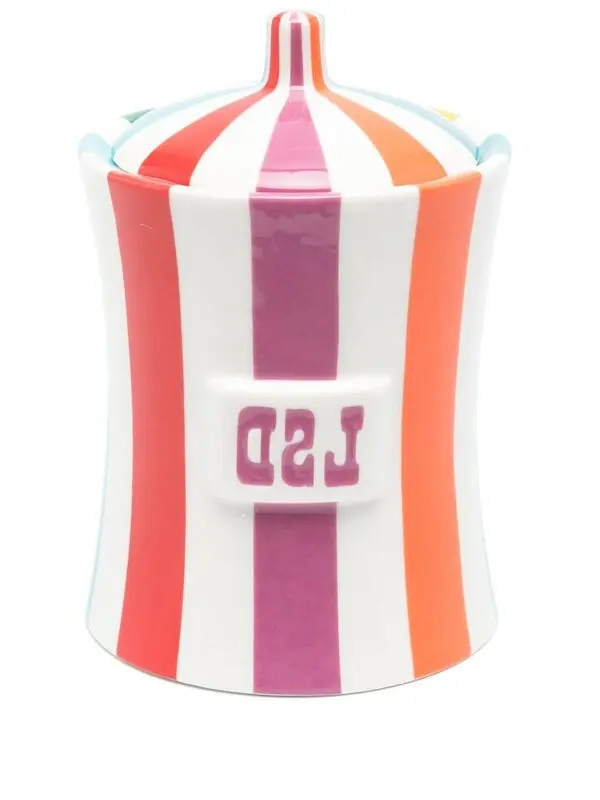 Jonathan Adler Vice Lsd Canister - White