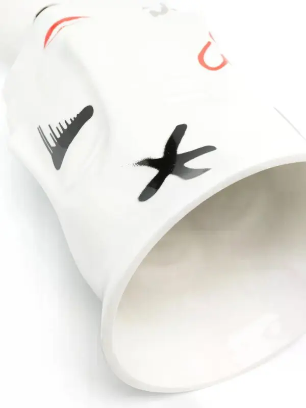Jonathan Adler Dora Maar Graffiti-print Urn - White