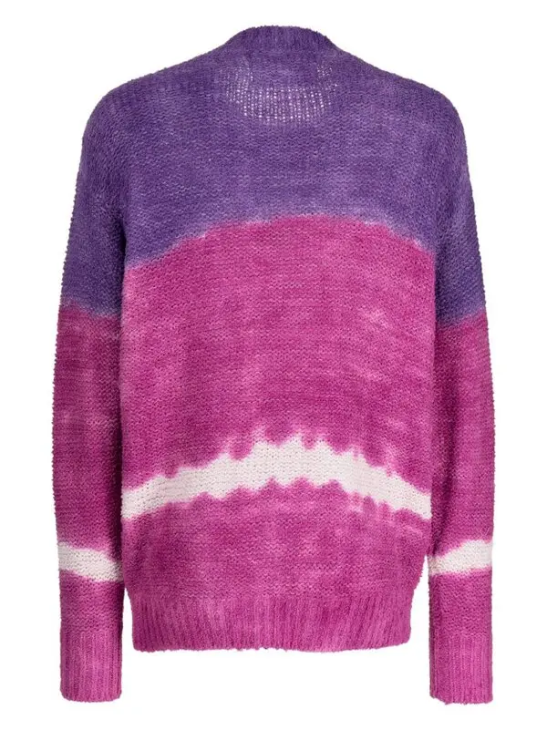MARANT Henley Tie-dye Sweater