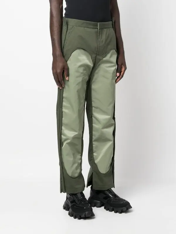 DIESEL® Contrast Wide-leg Trousers