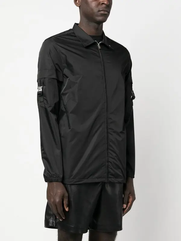 Givenchy Zipped Long-sleeve Shirt