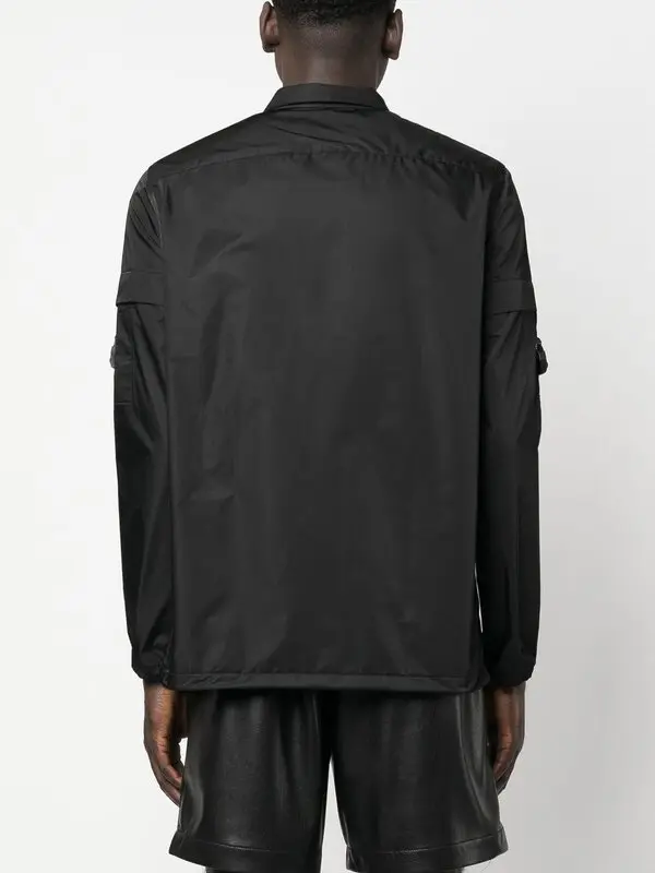Givenchy Zipped Long-sleeve Shirt