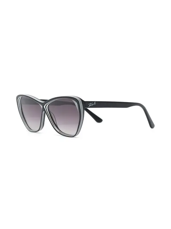 Karl Lagerfeld Logo-arm Detail Sunglasses