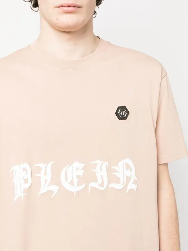 Philipp Plein Logo-patch T-shirt