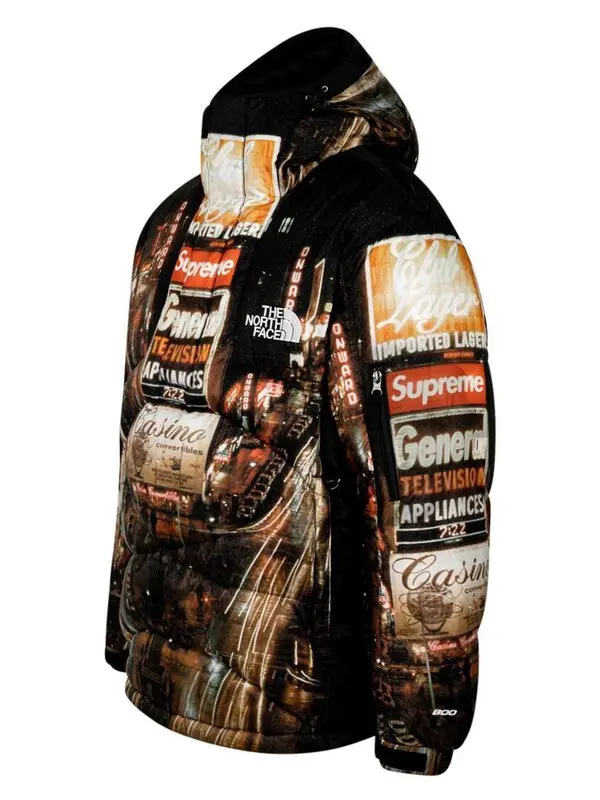 Supreme X The North Face 800-fill Half Zip Hooded Jacket