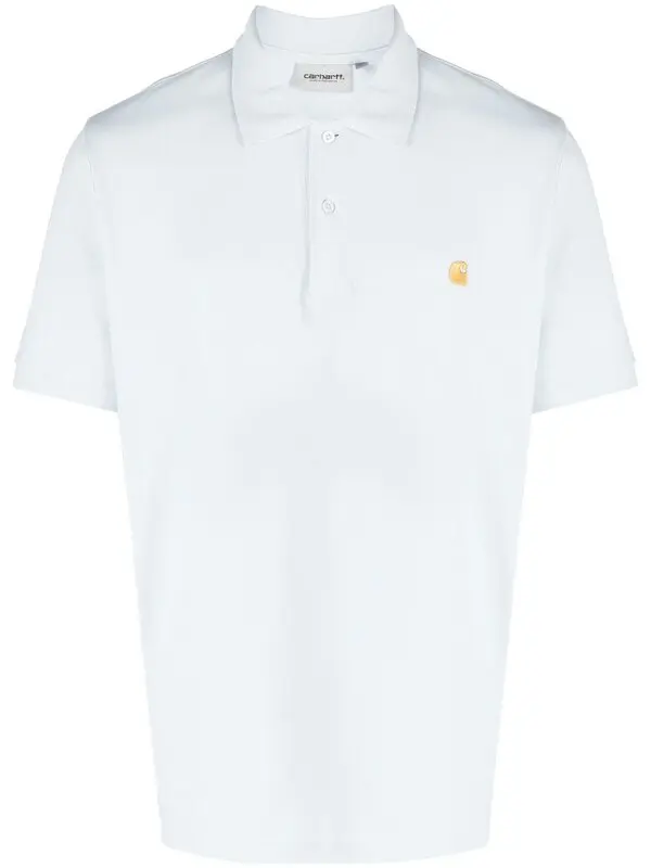 Carhartt Work In Progress Embroidered-logo Polo Shirt - Blue
