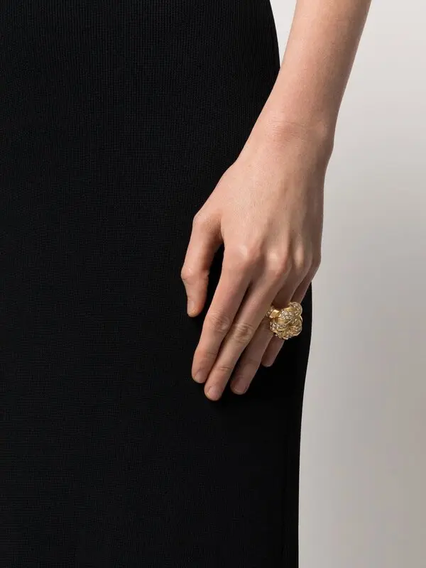 LANVIN Mélodie Crystal-embellished Ring