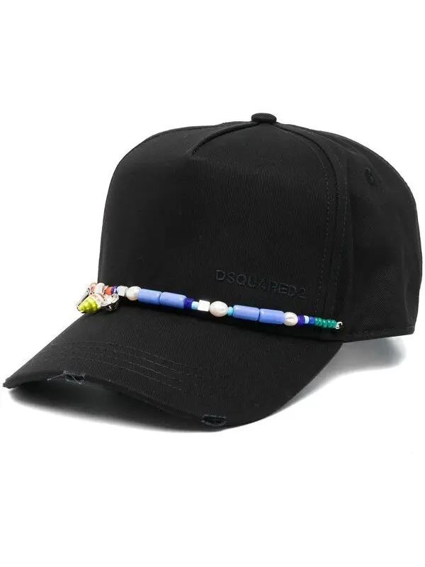 Dsquared2 Embroidered-logo Cotton Cap