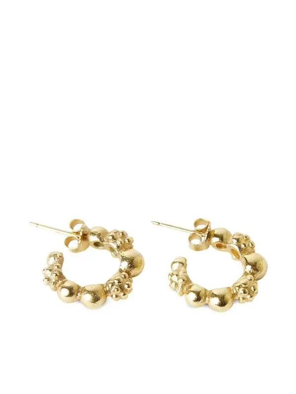 PAOLA SIGHINOLFI Mini Silvia Hoop Earrings - Gold