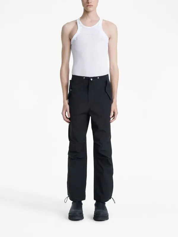 DION LEE Lock Drawstring Tank Top - White