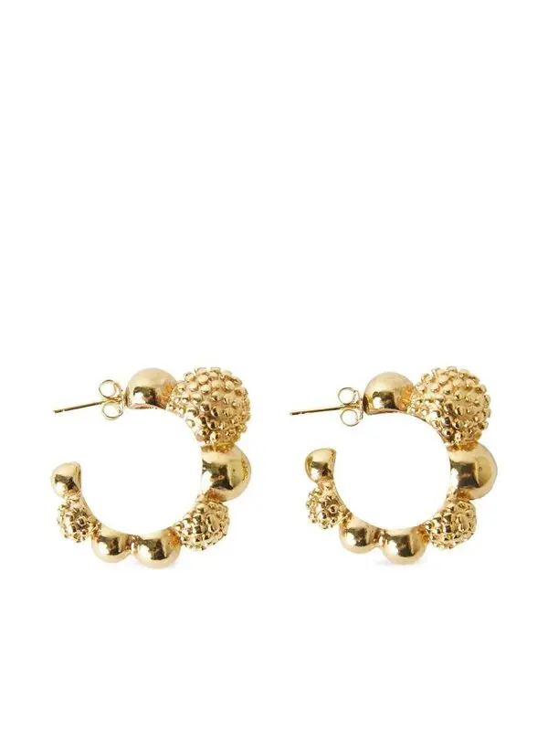 PAOLA SIGHINOLFI Silvia Half Hoop Earrings - Gold