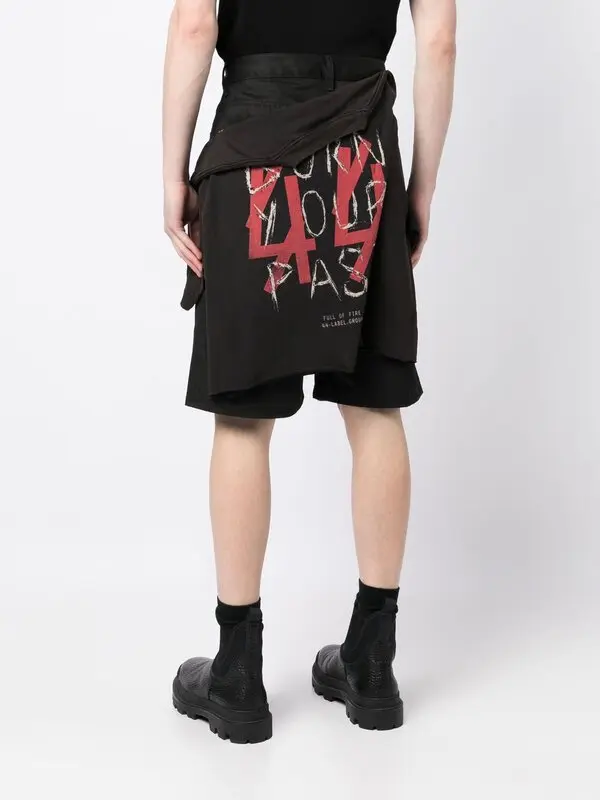 44 LABEL GROUP Five-pocket Bermuda Shorts