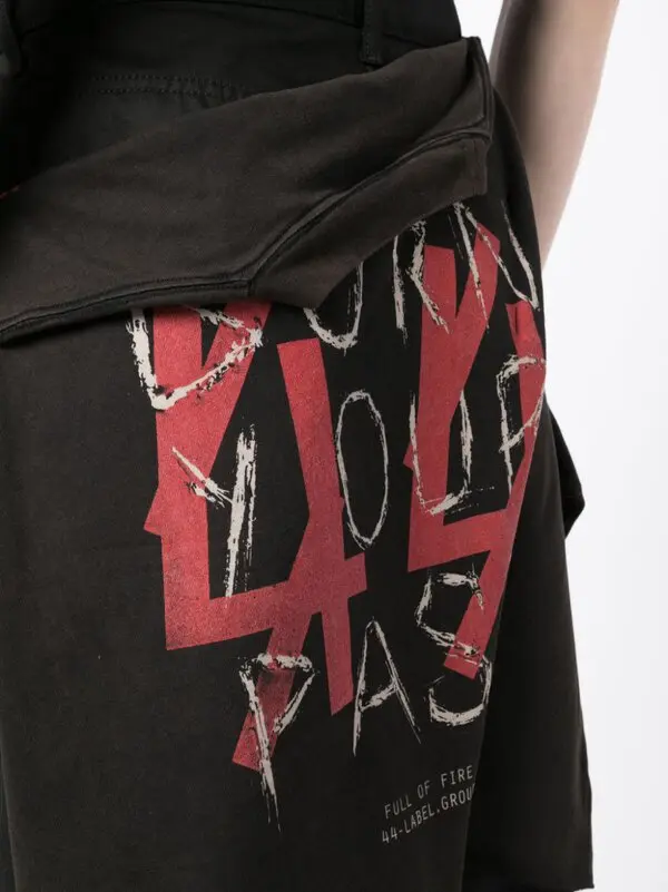 44 LABEL GROUP Five-pocket Bermuda Shorts