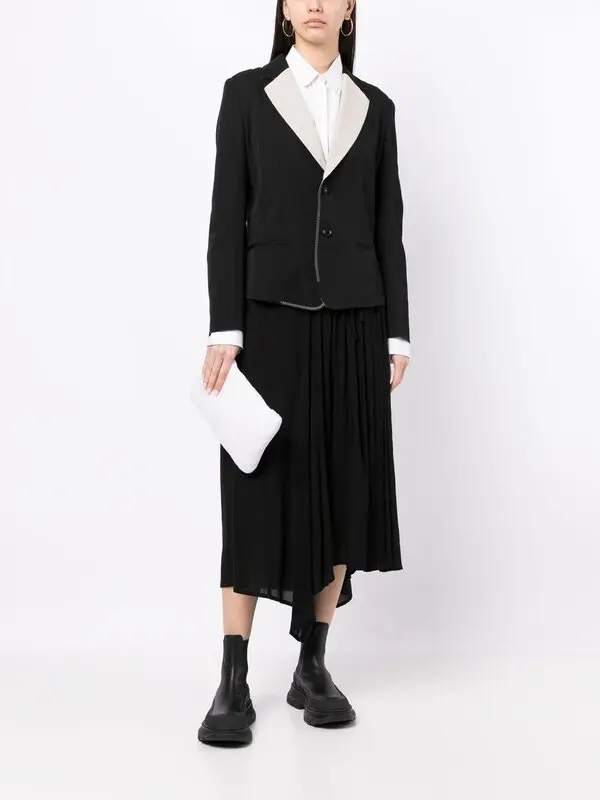 Y’s Single-breasted Wool Blazer