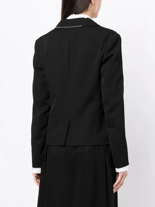 Y’s Single-breasted Wool Blazer