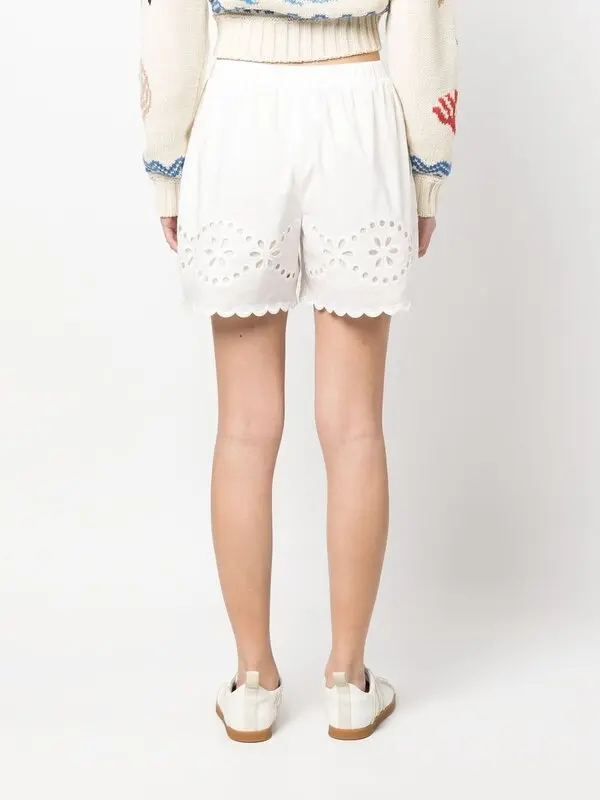 Red Valentino Cut-out Detailing Shorts