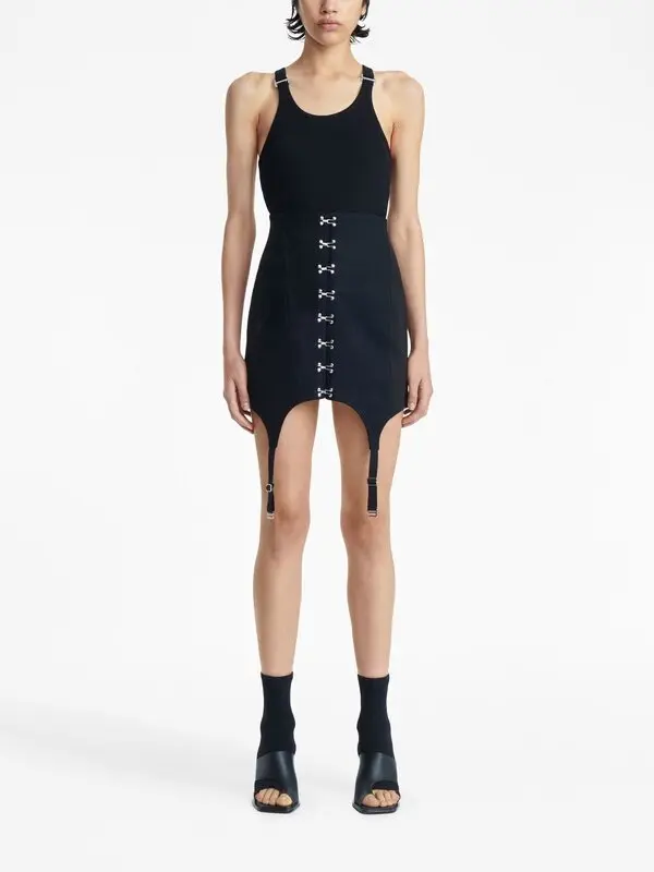 DION LEE E-hoop Ribbed Tank Top