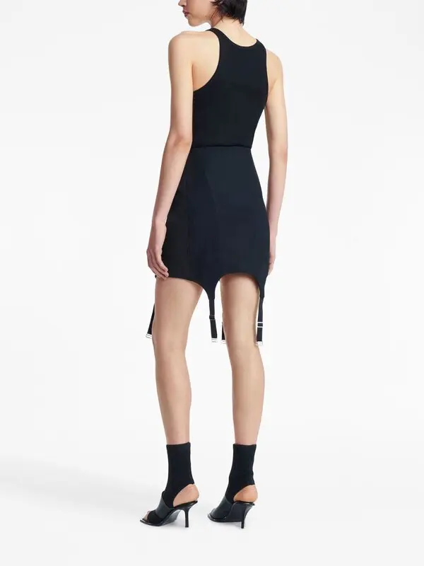DION LEE E-hoop Ribbed Tank Top