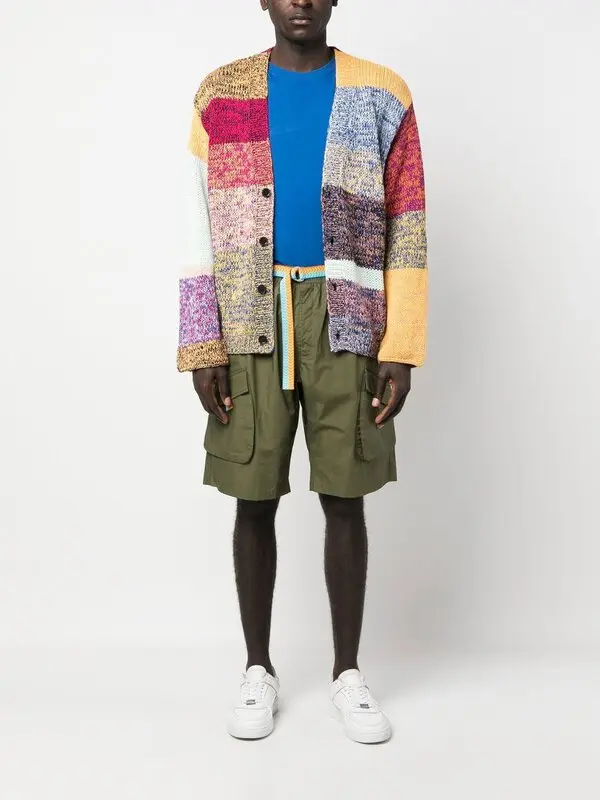 COUNTY OF MILAN Marcelo Burlon Cotton Cargo Shorts