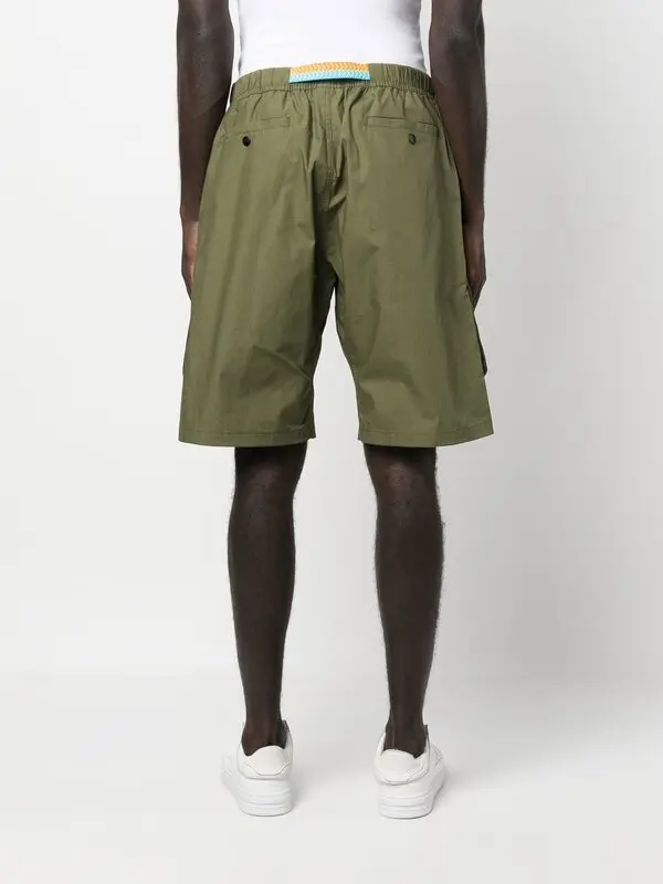 COUNTY OF MILAN Marcelo Burlon Cotton Cargo Shorts