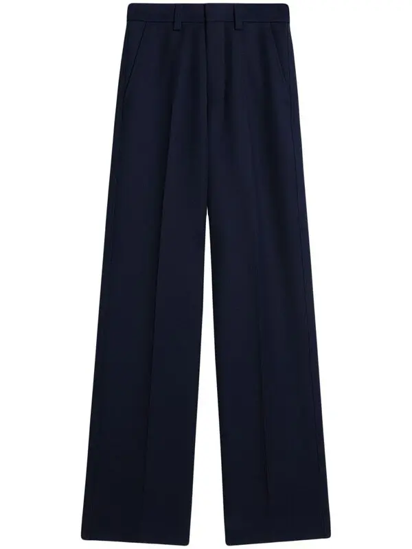 AMI Paris High Waist Wool Trousers