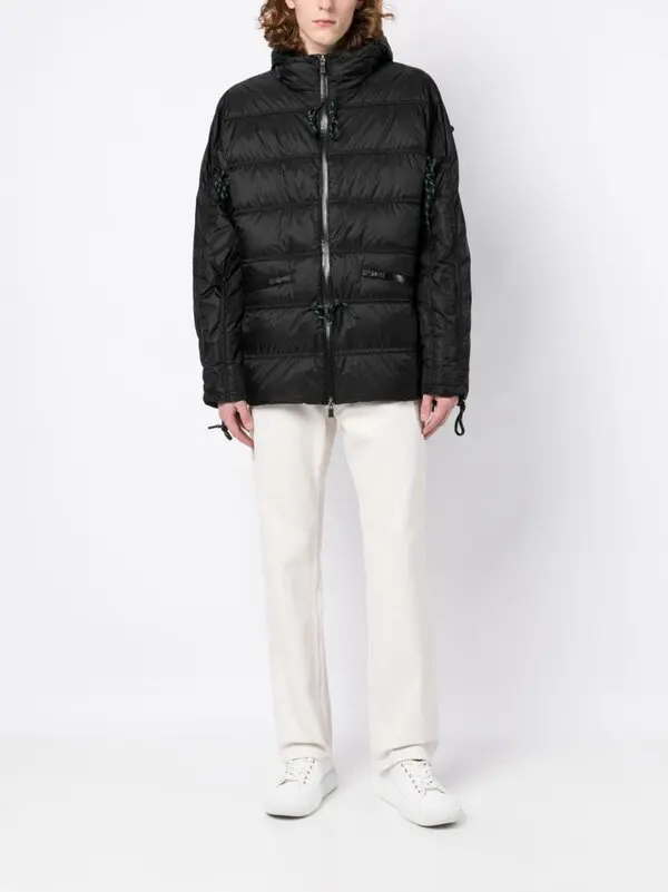Herno Zipped Hooded Padded Jacket