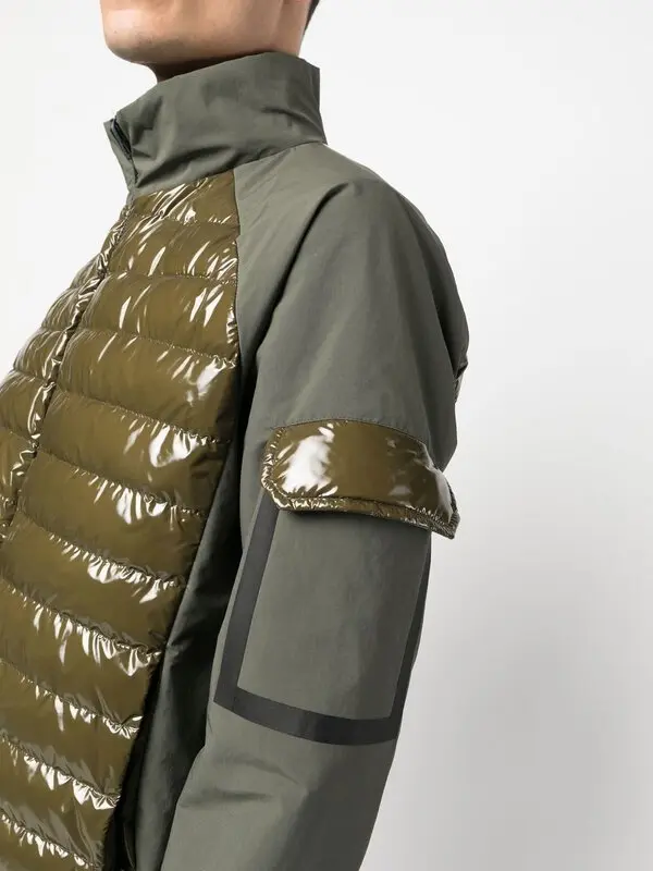 Herno Feather Down Zip-up Jacket - Green